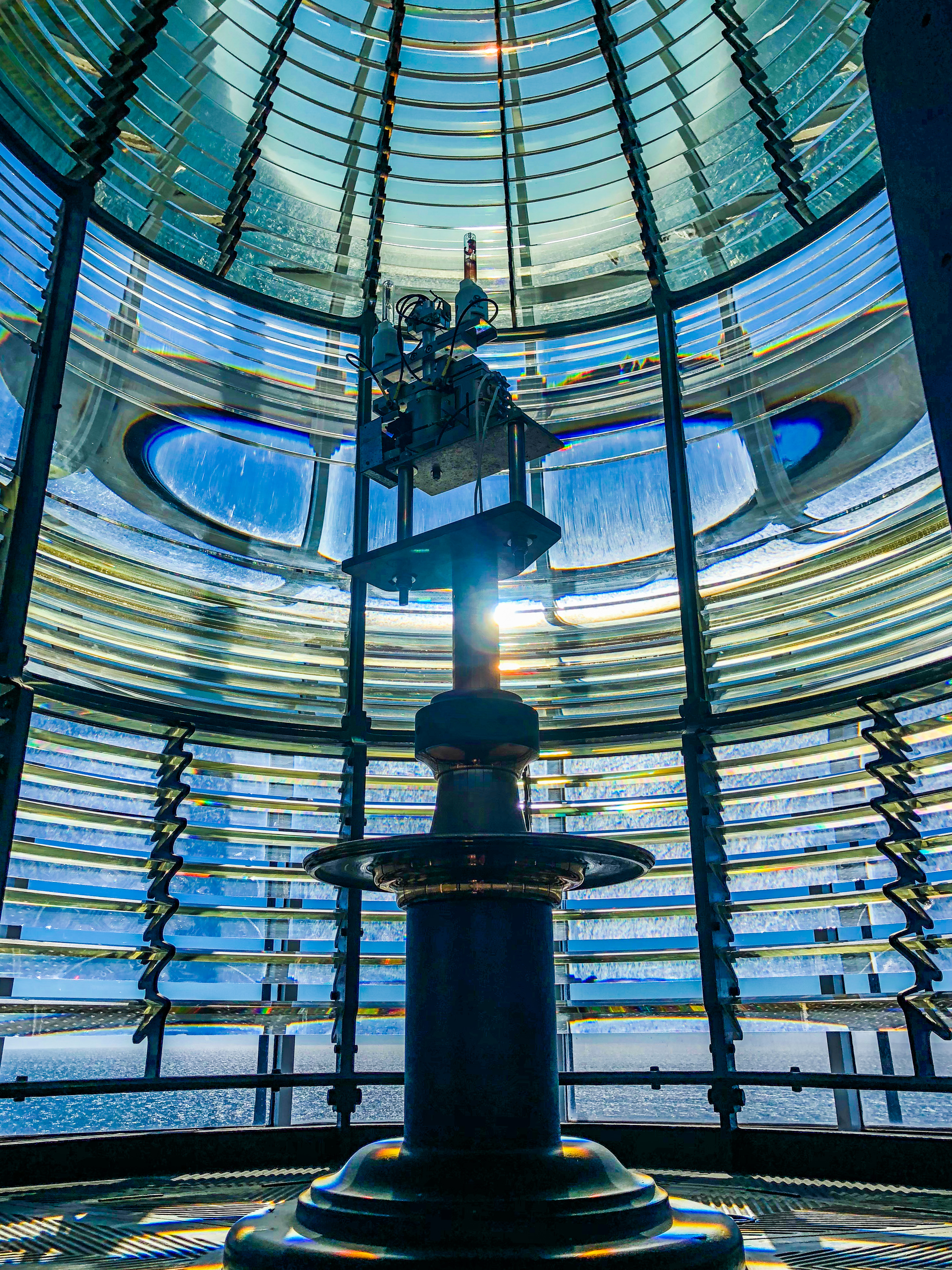 Yaquina Head Lighthouse Top Interior-7101 | HilaryStyle